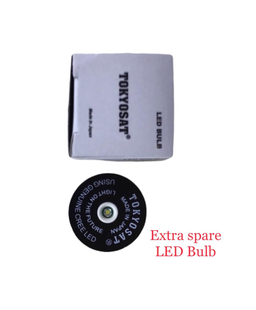 TOKYOSAT RECHARGEABLE LED TORCHLIGHT HAEVY DUTY FLASHLIGHT ...