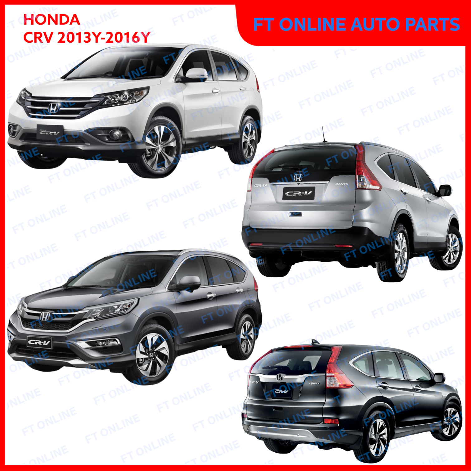 HONDA CR-V 2013-2016 TOA RM RM1 RM2 RM4 REAR CUSHION SEAT LOCK RIGHT ...