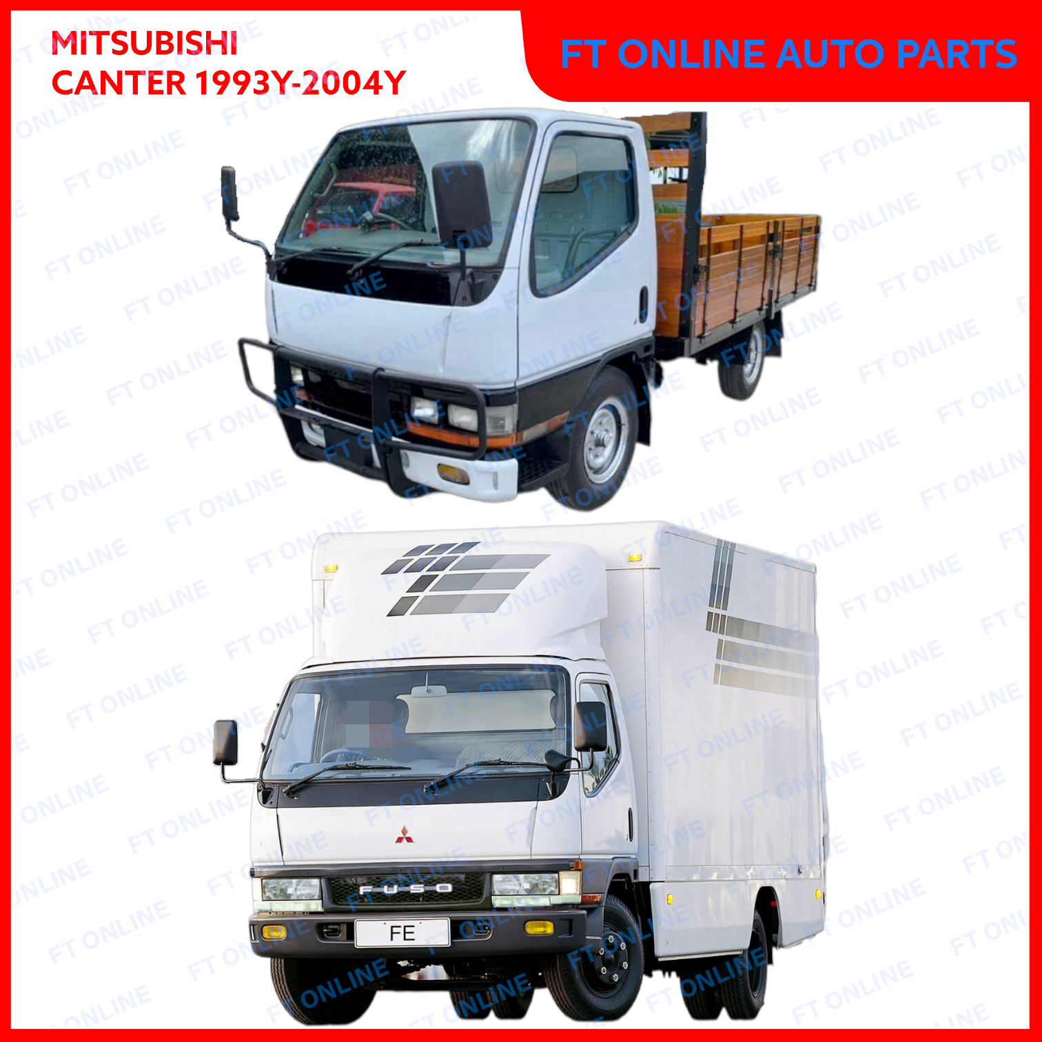 MITSUBISHI CANTER 1993-2004 FB511 FE516 FE537 FE538 FE53EB FE637 FE638 ...
