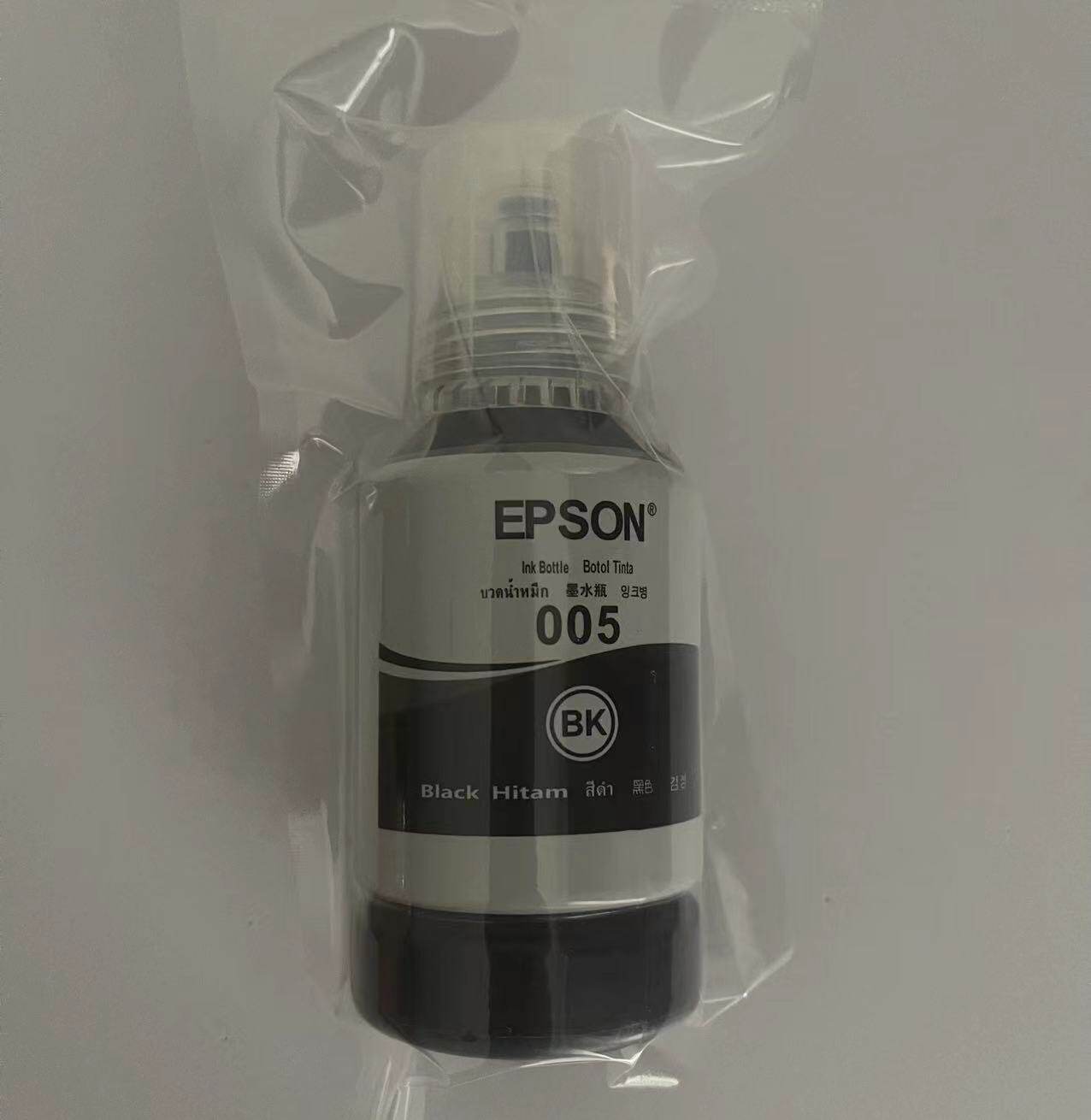 ORIGINAL EPSON 005 BLACK INK BIG 120ML USE FOR M1100 / M1120 / M1140 ...
