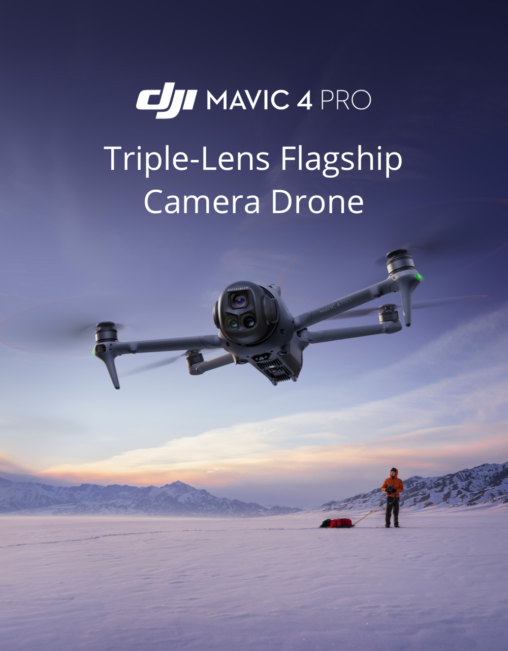 DJI Mavic 4 Pro - Camera Drone | 100MP 4/3 CMOS Hassalblad Camera | 360 ...