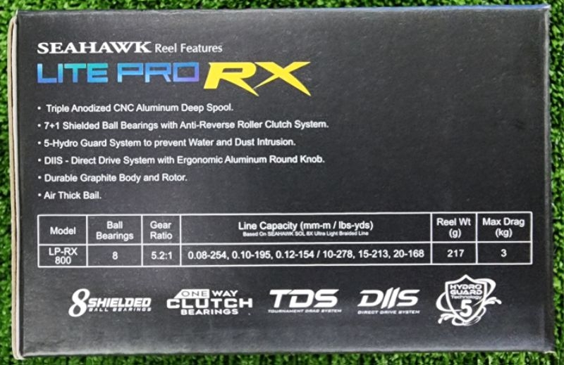 SEAHAWK LITE PRO RX 800 / LTD 800 / SPINNING REEL | Shopee Malaysia