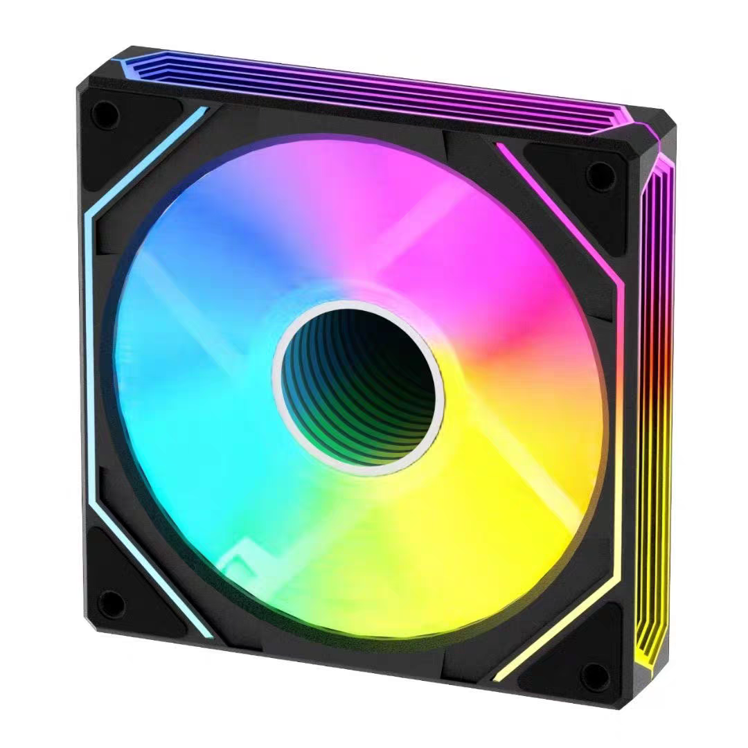[Ready Stock]Ling Jing PRISM GEN6 PRO ARGB Fan Casing Fan 120mm PWM 5V ...