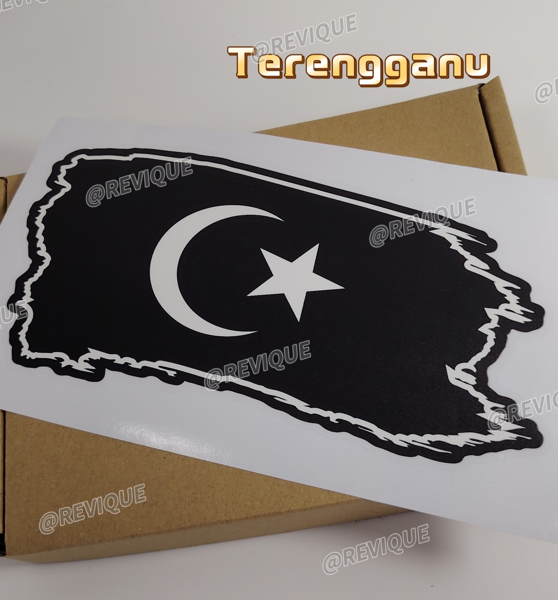 Sticker Bendera Malaysia 15 Negeri 15 States Malaysia Flag Sticker ...