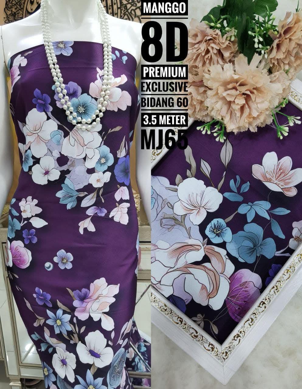 Kain passang 𝐤𝐚𝐢𝐧 𝐦𝐚𝐧𝐠𝐨 bidang 60 suit 3.5 meter Kain corak Kain pasang ...