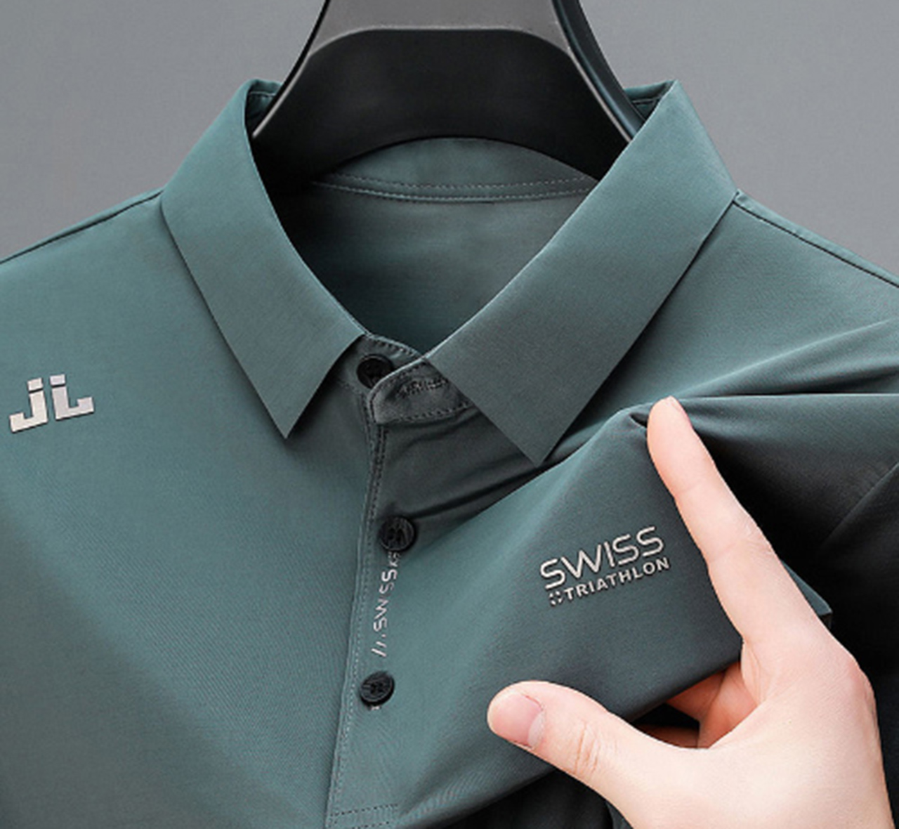 【Tempat Malaysia】CLIFF men baju collar lelaki baju polo shirt business ...