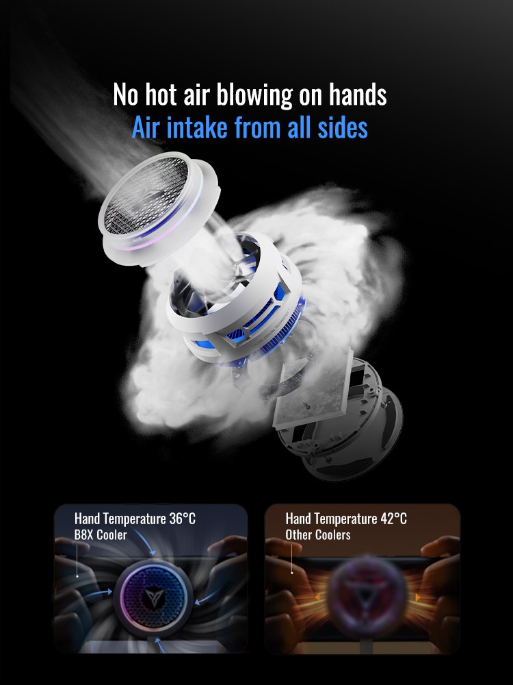 Flydigi B8X Magnetic Cooler - Cycloneintake Cooling | Shopee Malaysia