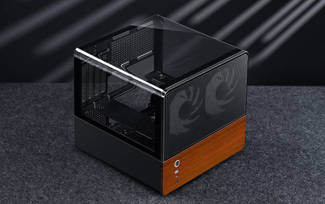 JONSBO V12 | BLACK / WHITE | 270° HYPERBOLIC SIDE VIEW GLASS | M-ATX ...