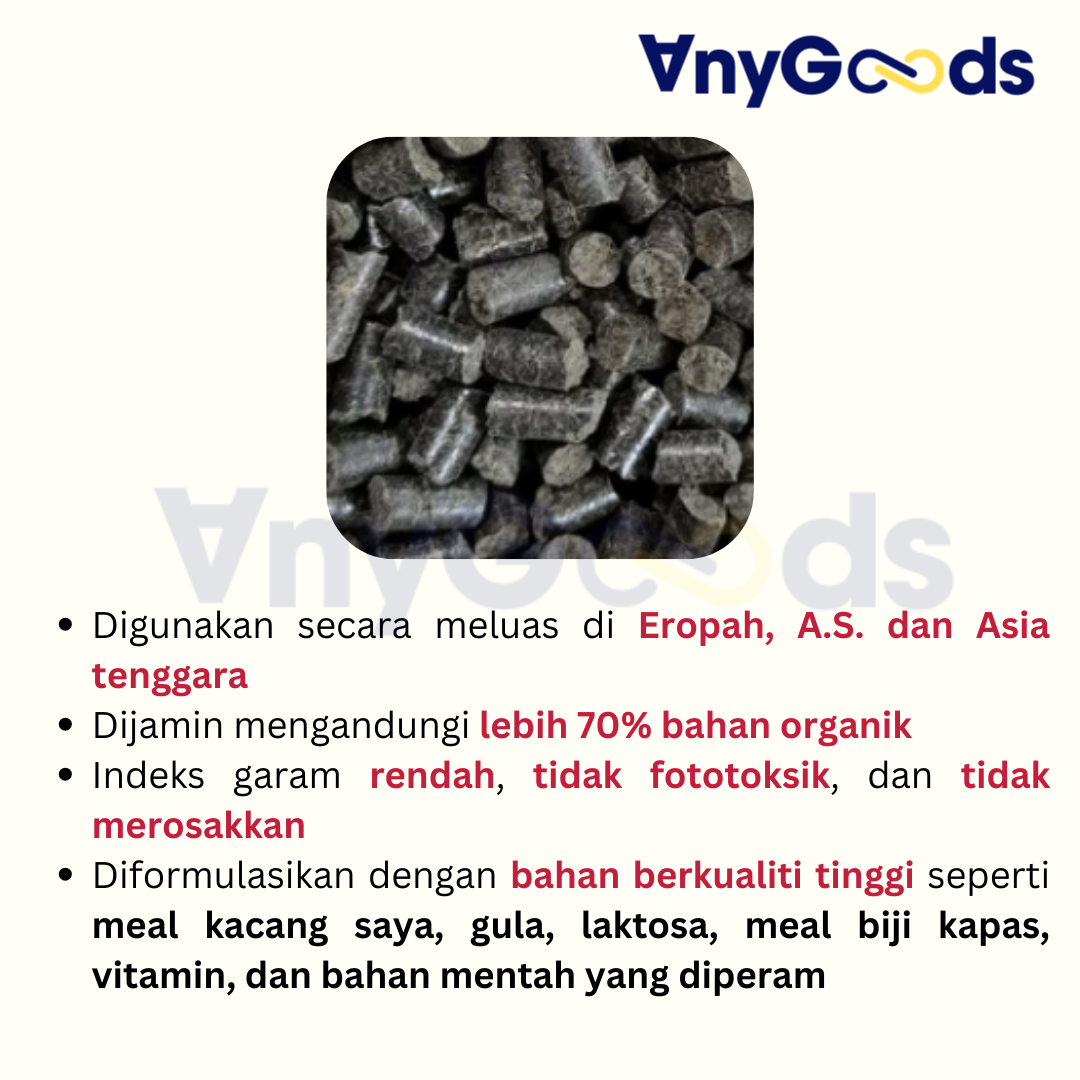 [25KG] AnyGoods x Indusol Premium Pure Organic Compound Fertilizer ...