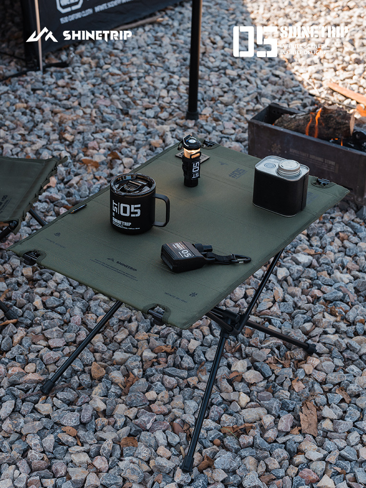 Shinetrip Cloth Table Tactical 1000D Foldable Folding Compact ...