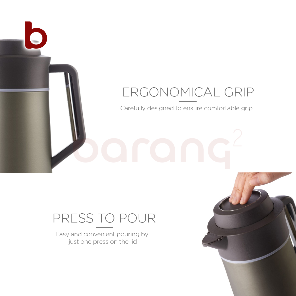 [Best Quality in Malaysia] RELAX 18.8 Stainless Steel Thermal Carafe ...