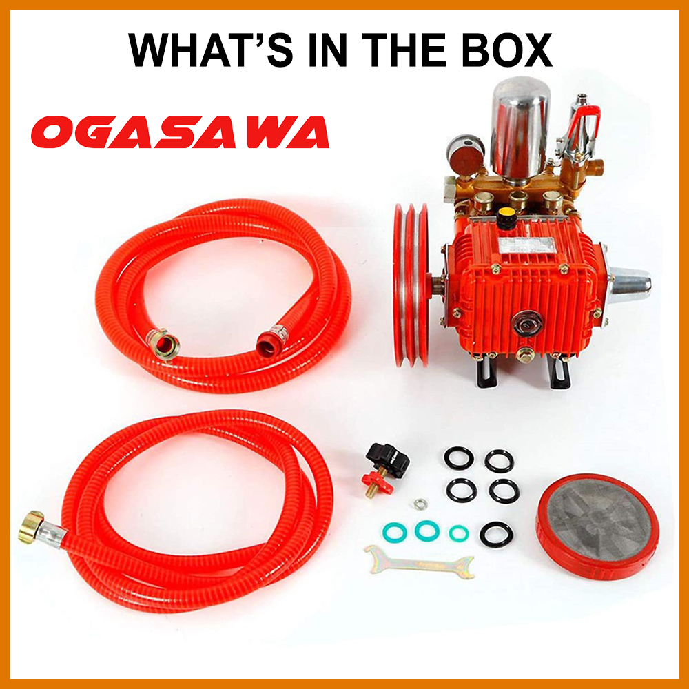 OGASAWA/BRAVADO TurboSpray® PLUNGER PUMP High Pressure Power Sprayer ...