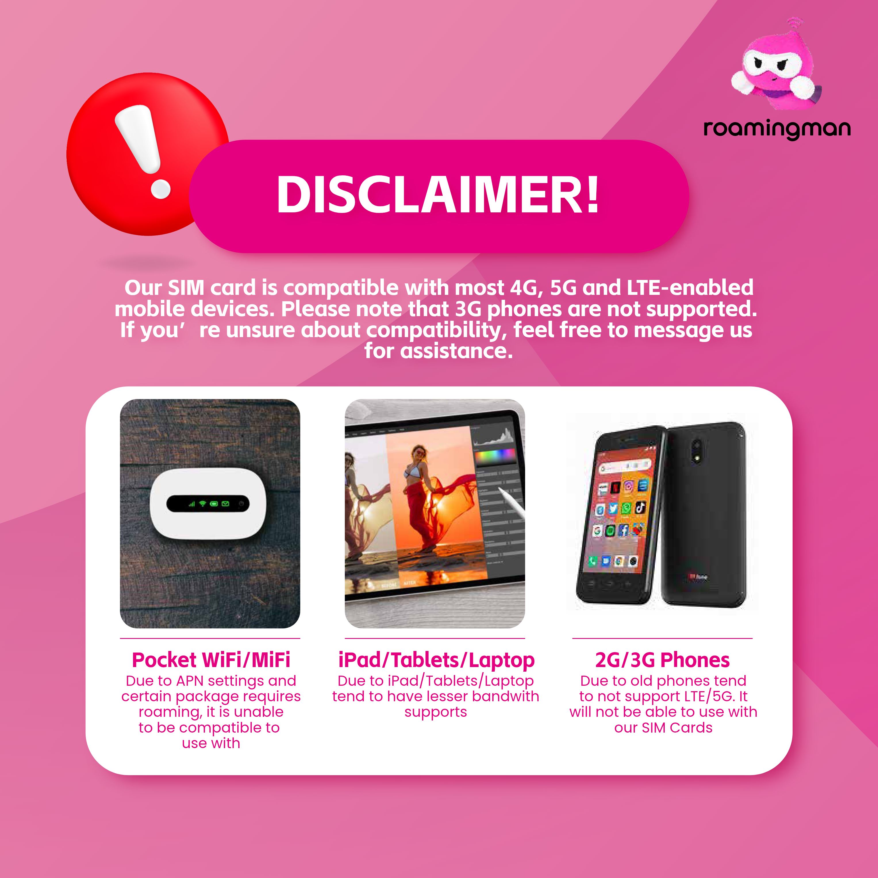 South Korea Sim Card【3-30days】【1GB Daily】【2GB Daily 】【3GB Daily 】Travel ...