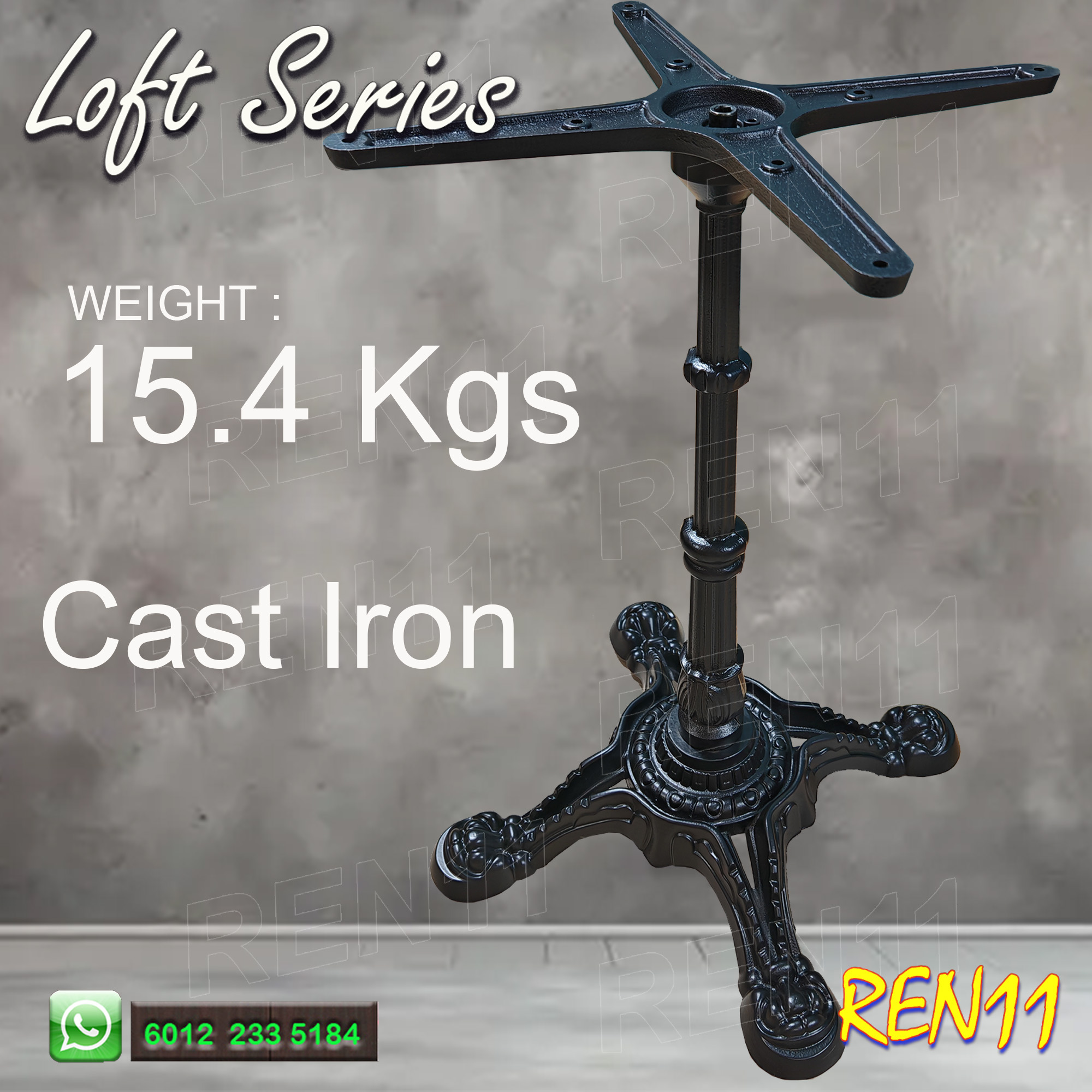 Table Leg, Metal Leg, Kaki besi, Kaki meja , Table Base,cafe stand ...
