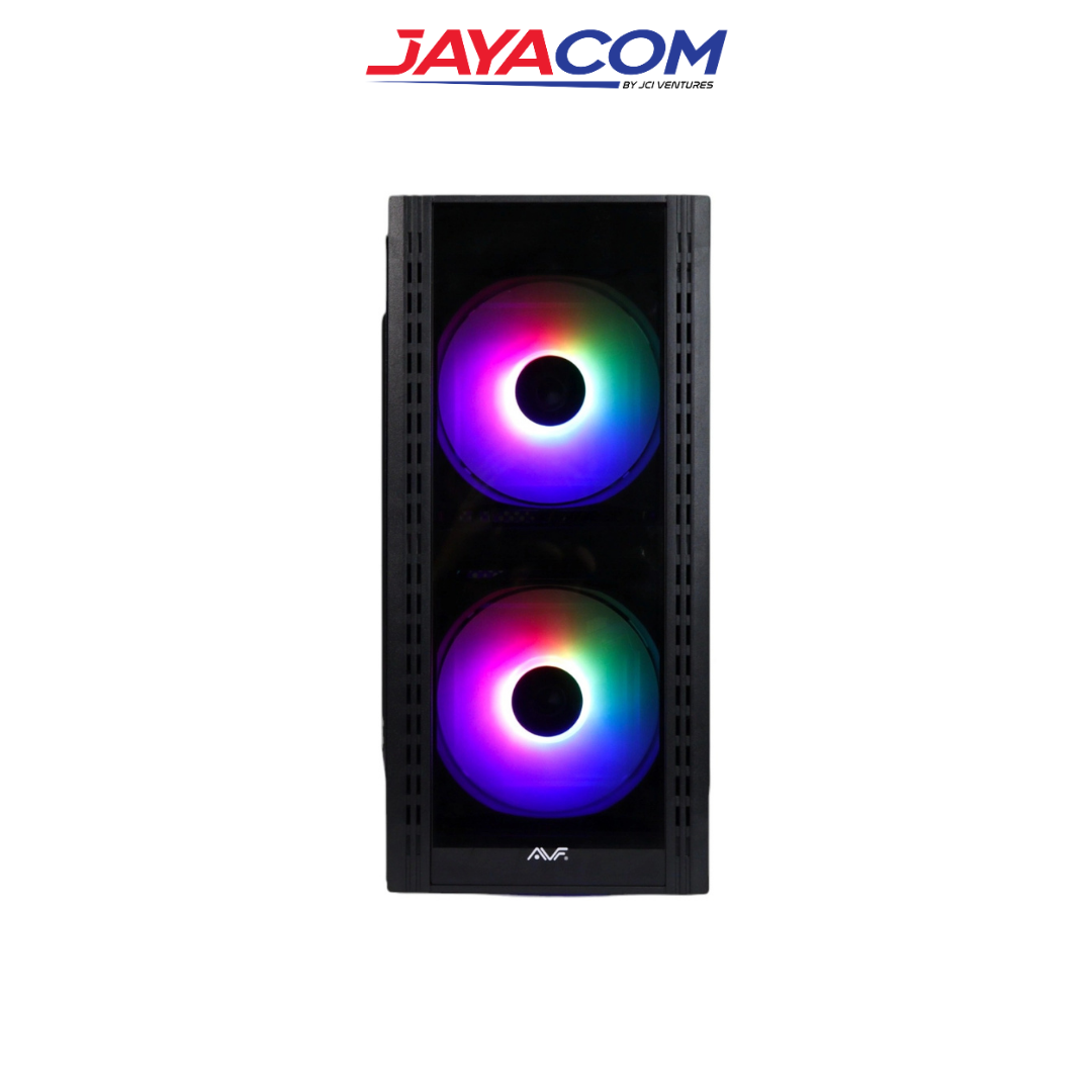 AVF M-ATX MX6000 PC Casing Chassis – Black (Tempered Glass + ABS / USB3 ...