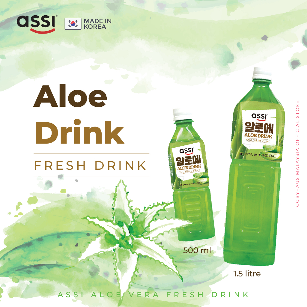 R&G ASSI Korea Aloe Vera Fresh Drink 1.5L | Shopee Malaysia