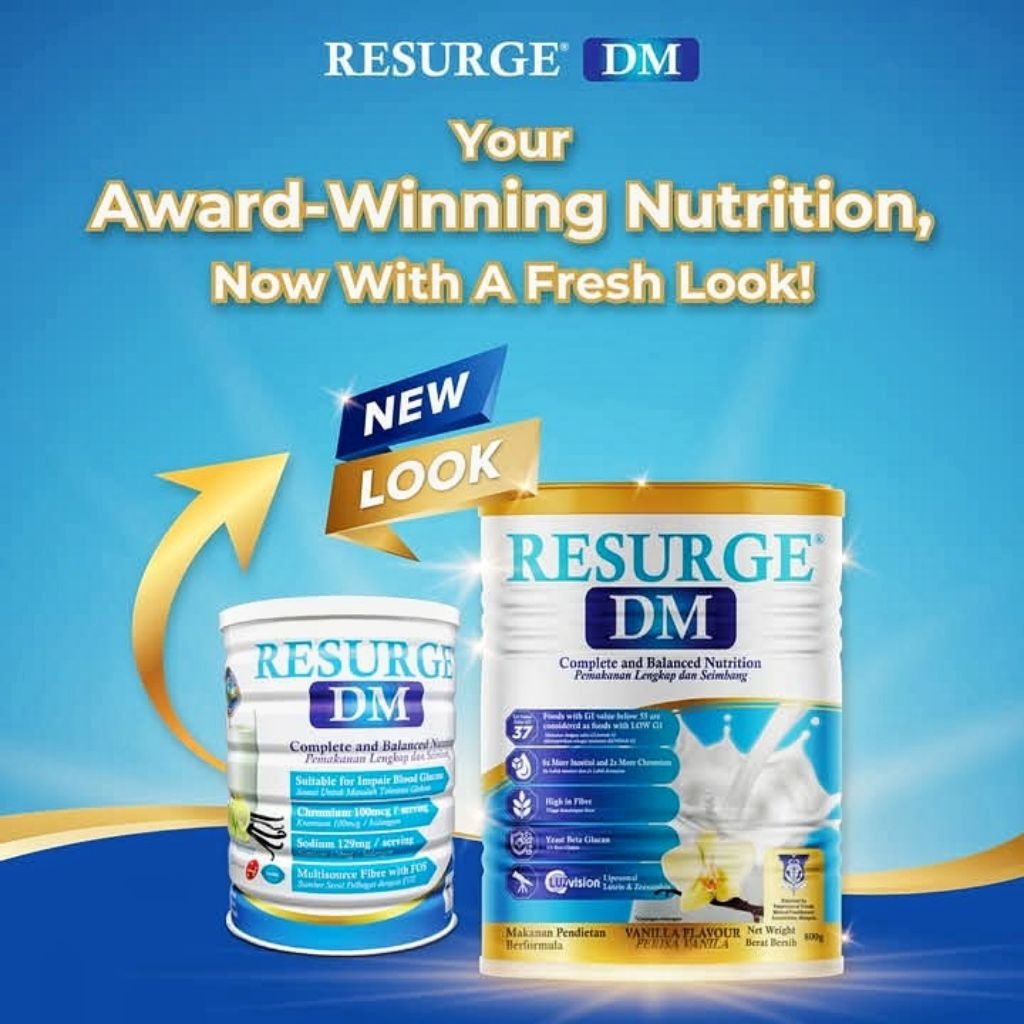 Resurge DM 800g Complete & Balanced Nutrition for Diabetes Management ...
