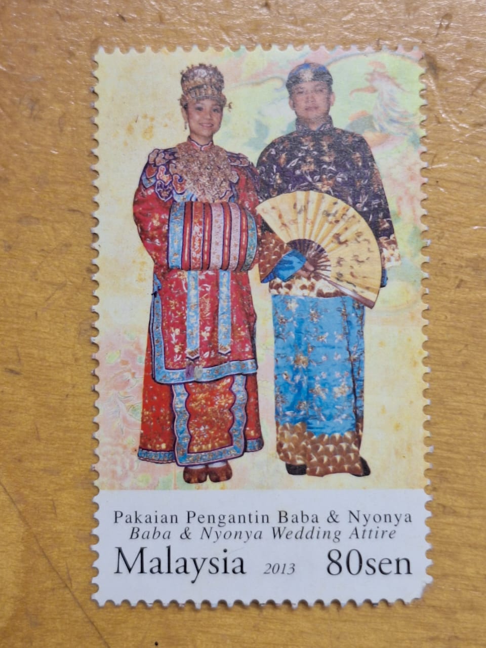 小娘惹 New Mint Stamp - Malaysia 2013 Baba Nyonya Peranakan Straits ...