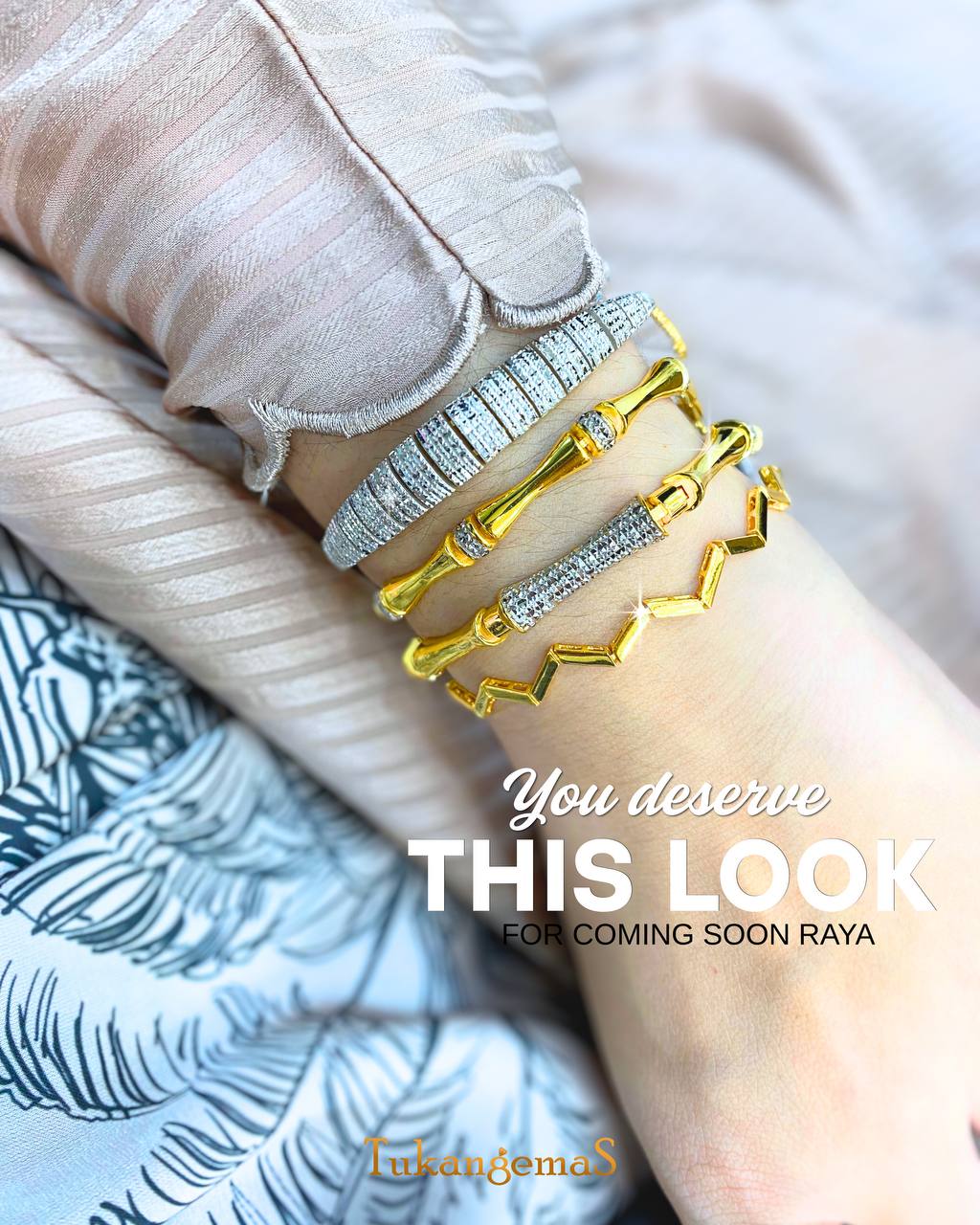 TukangemaS rantai tangan emas 916 fashion TERKINI getah rambut wire 22k original (GR) | Shopee ...