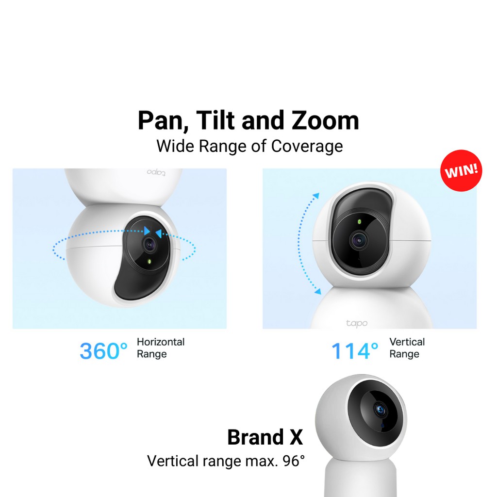 【SIRIM】TP-Link Tapo TC70 Indoor WiFi CCTV – 1080p Smart Camera, AI ...