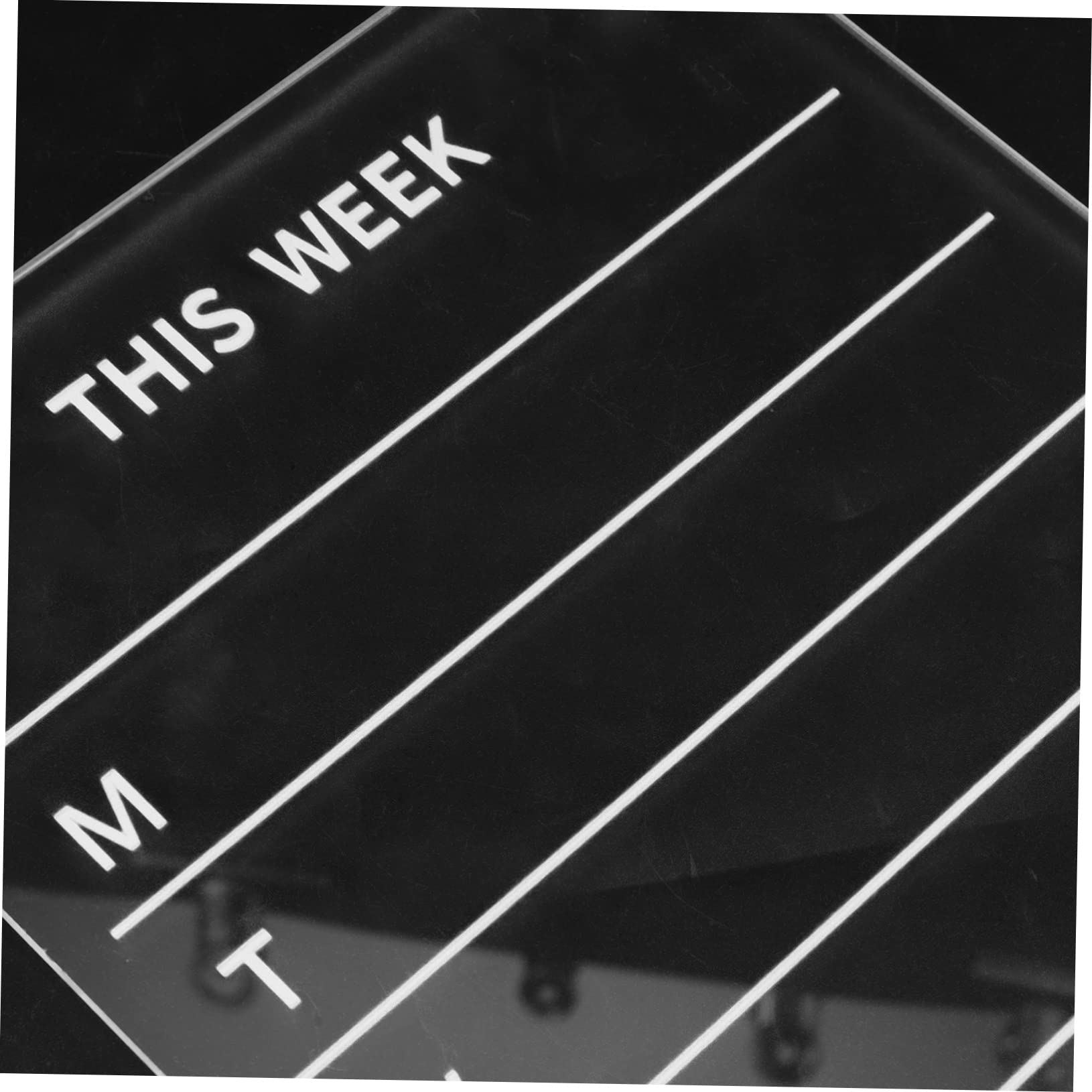【With 1 Pen】Magnet Board For Fridge Magnet Whiteboard Weekly Plan Memo ...
