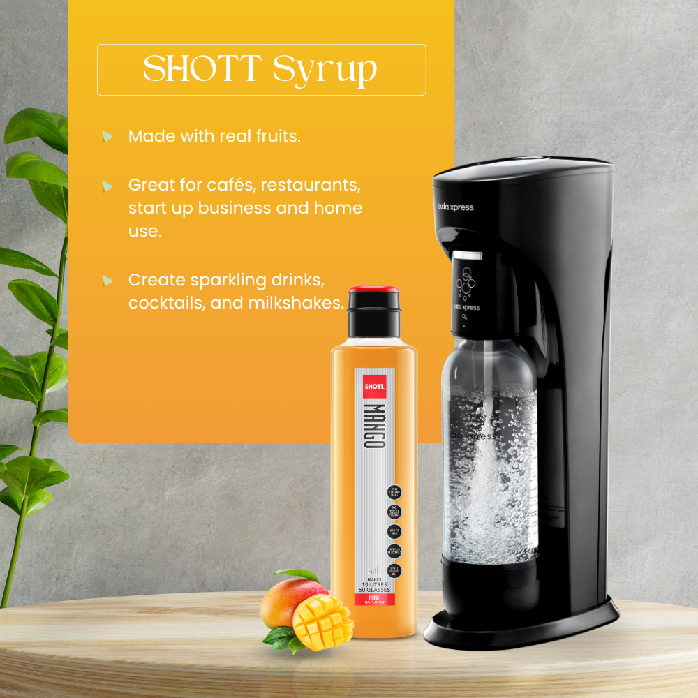 SHOTT Beverages Mango Syrup 1L | Shopee Malaysia