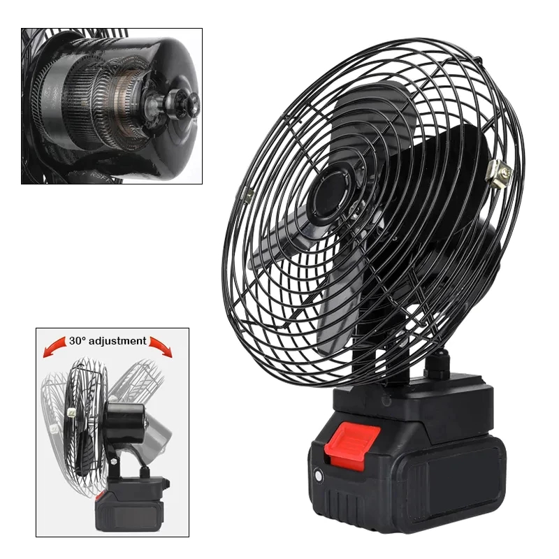 [Ready]6/8 Inch Portable Camping Fan High Power Outdoor Desktop Cooling ...
