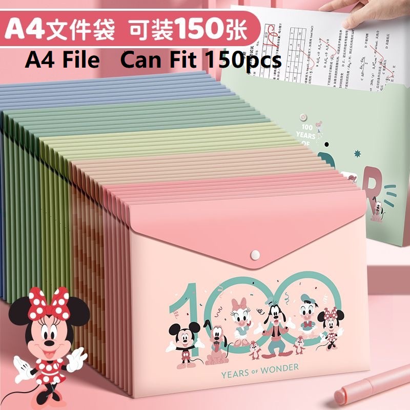 Cartoon A4 File A4 /File Folder Fail Plastik /Fail Buku Sekolah 卡通文件夹 ...