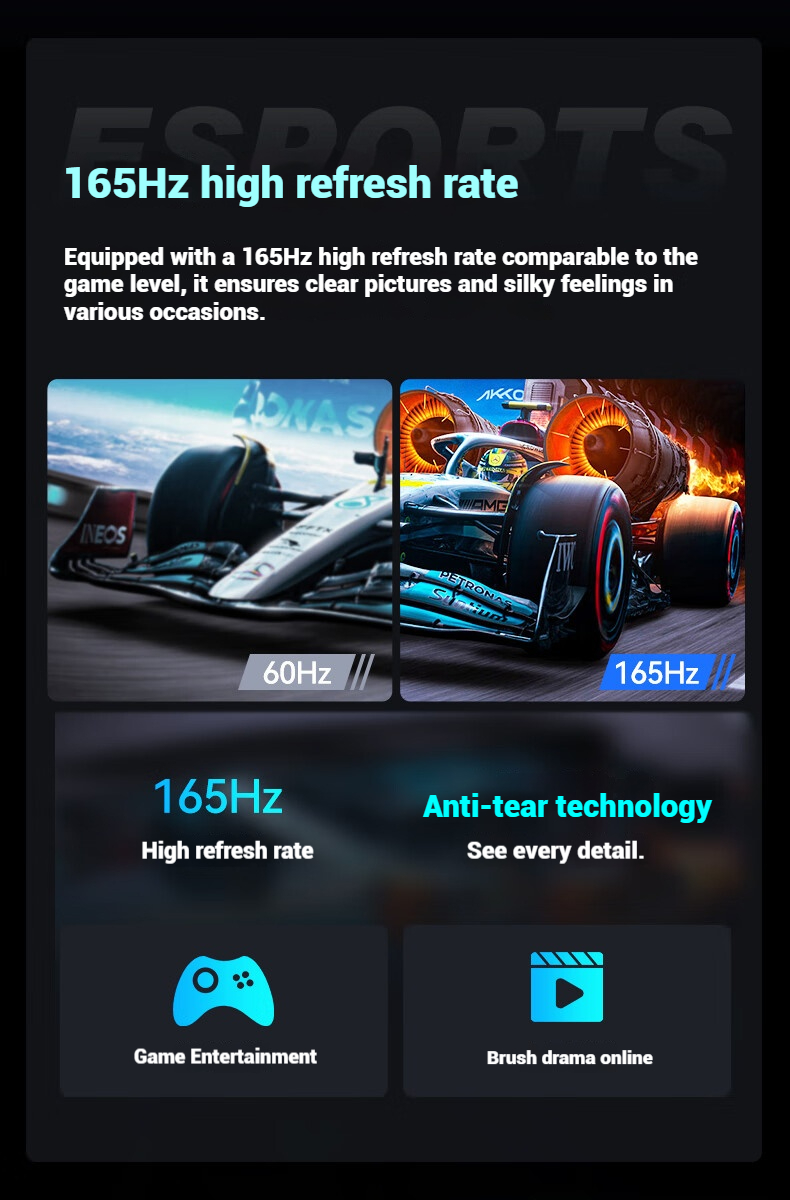 Visionvue Monitor Gaming Monitor (19/24/22/27") IPS 2K/4K165HZ/180HZ ...