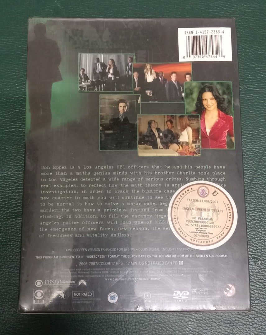 NUMBERS SEASON 5 DVD 8 DVD SET | Shopee Malaysia