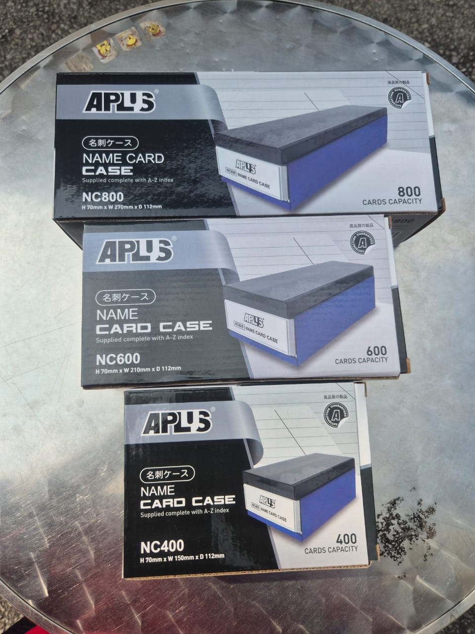 Aplus Business card case / name card case (400 / 600 / 800 cards ) | Shopee Malaysia