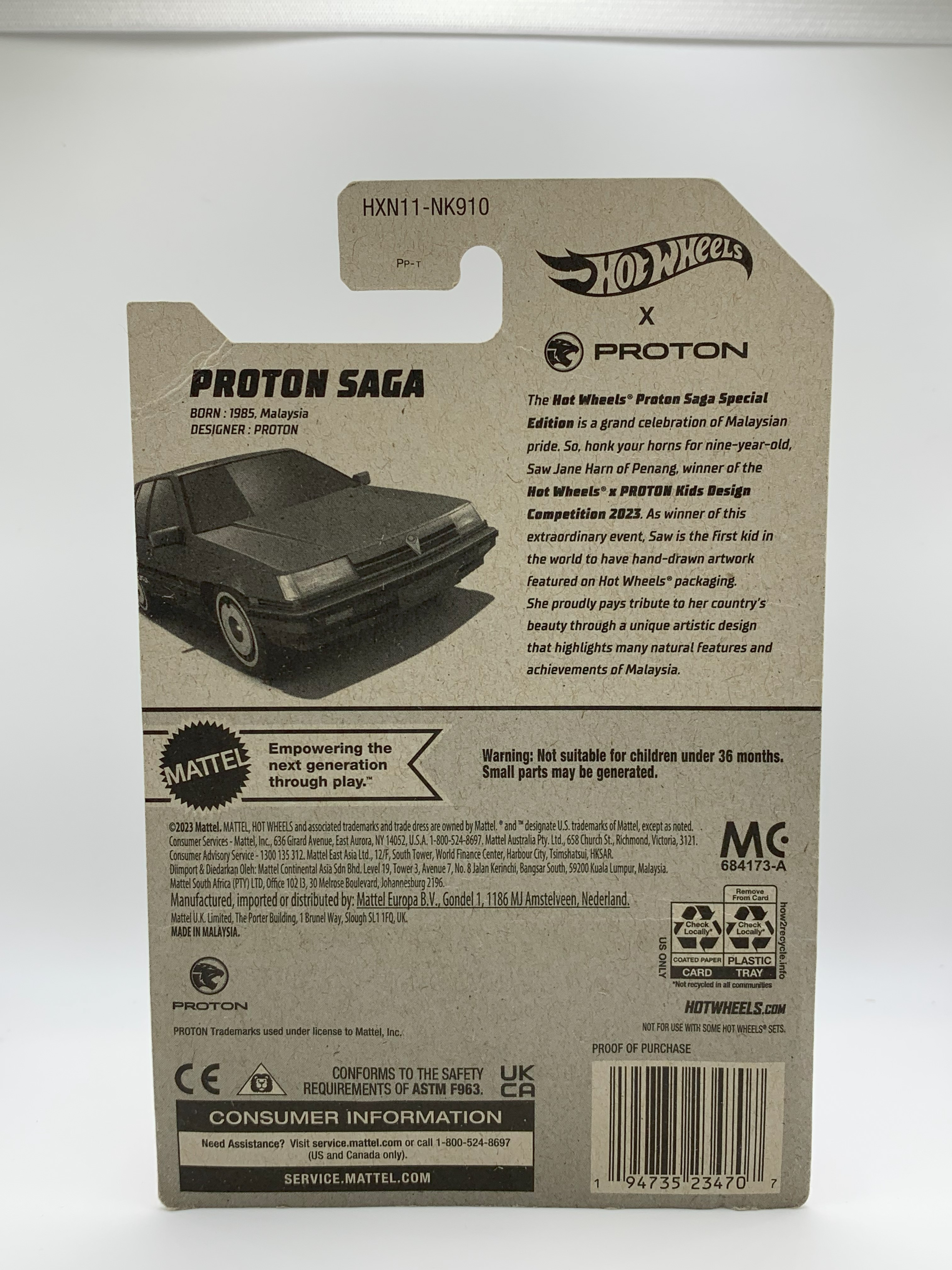 🛞 Hot Wheels Proton Saga Diecast 1:64 🇲🇾 | Koleksi Kereta Malaysia ...