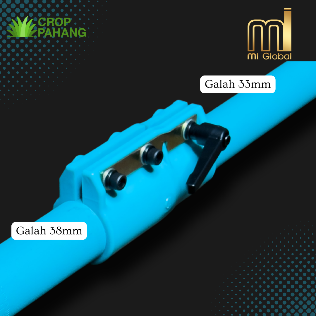Mi Global Double Pole Lock Penyambung Galah Sawit Anak Ibu dan Bapa 33mm 38mm 43mm | Shopee Malaysia