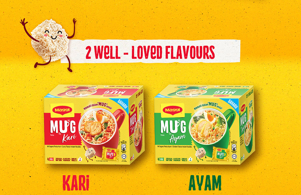 MAGGI Mug Curry 58g x 4s (Halal) | Shopee Malaysia