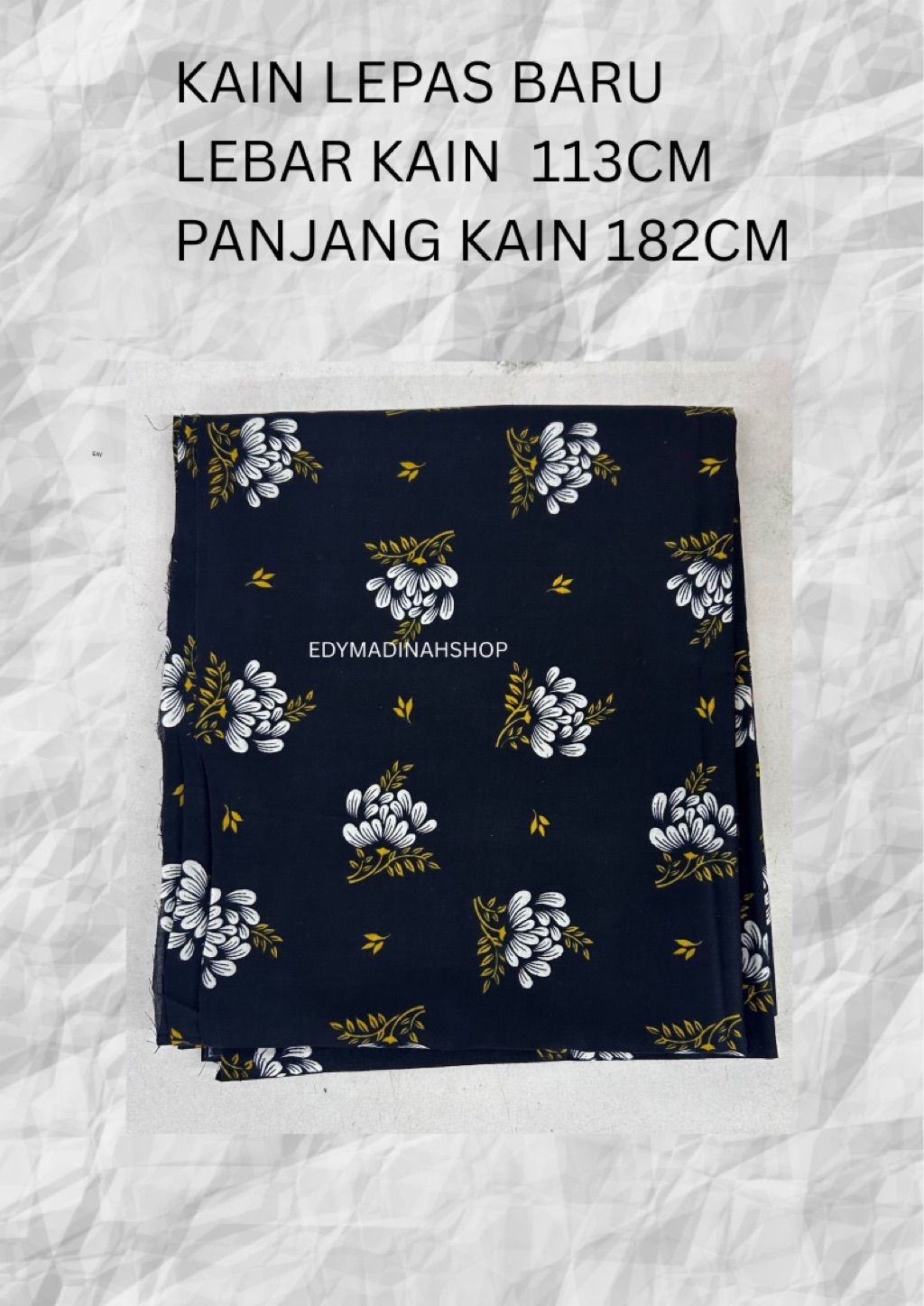 Kain lepas cotton kain semutar premium corak baru warna comel lembut ...