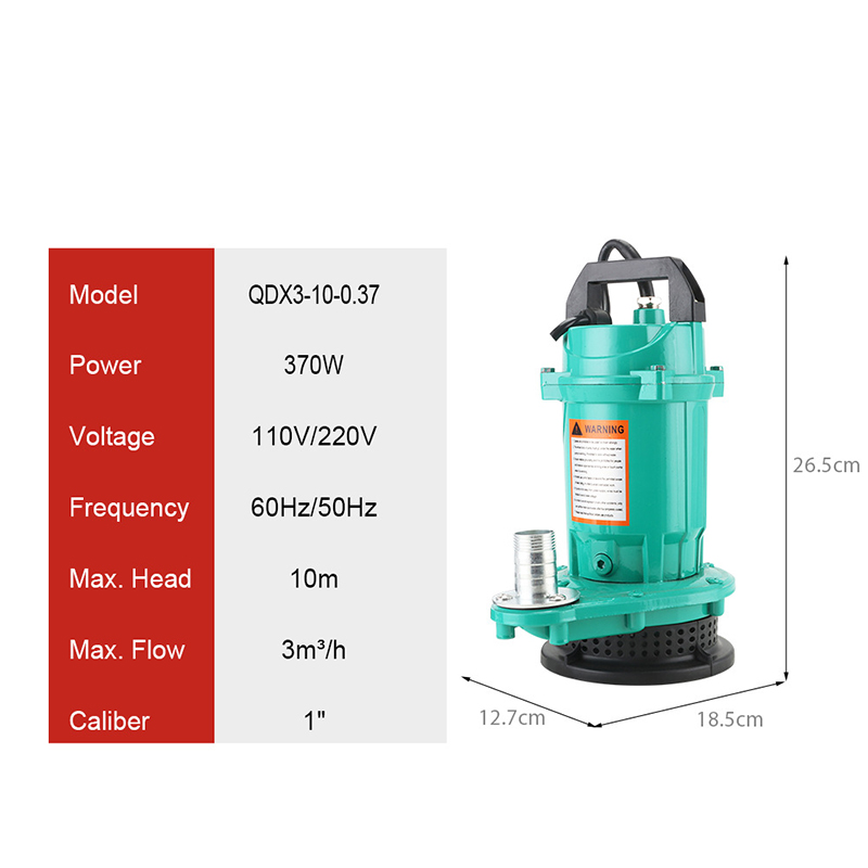 Emika Choice Automatic Submersible Water Pump Stainless Steel ...