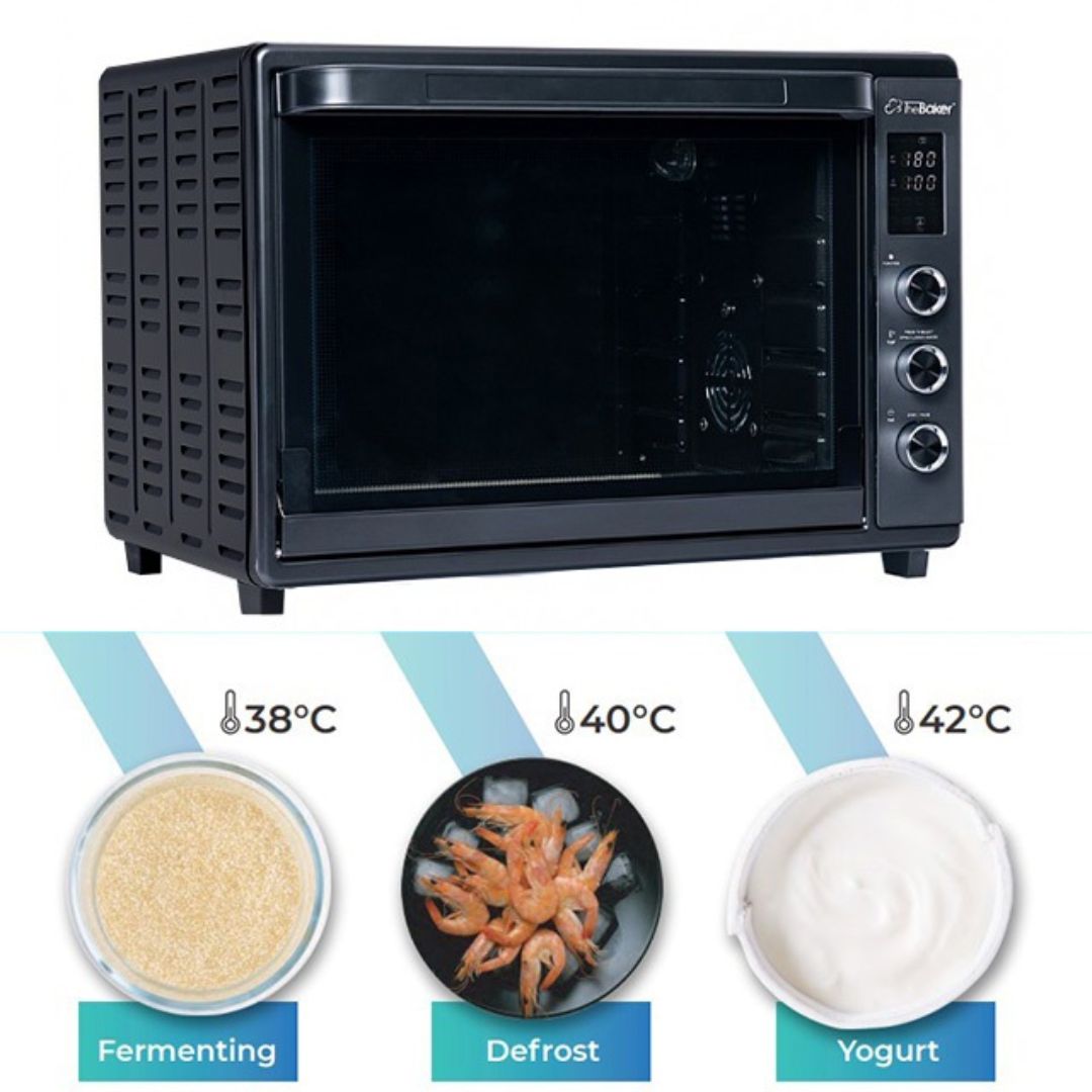 The Baker Ketuhar Elektrik Electric Oven 60L ESM-60DG | Shopee Malaysia