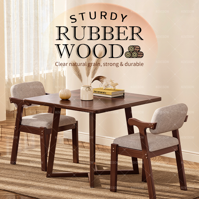 Nordic Kerusi Meja Makan Dining Chair Z-Shape Design Wooden Leg Modern ...