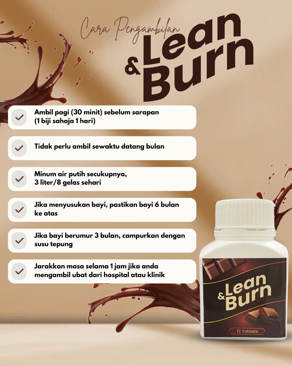 💥LEANBURN CHOCOLATE BERRY ORIGINAL HQ💥 | Shopee Malaysia