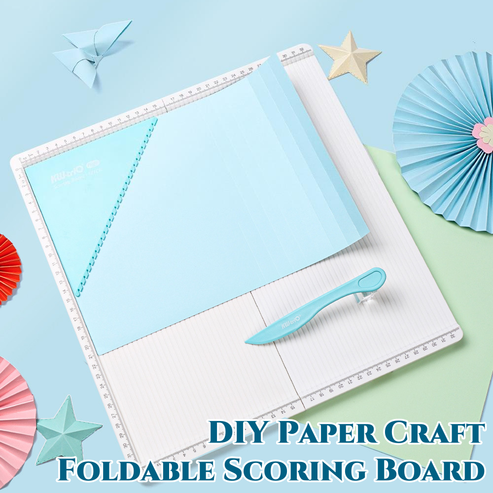 Creative 2-in-1 Foldable Scoring Board DIY Paper Craft Origami Handmade ...