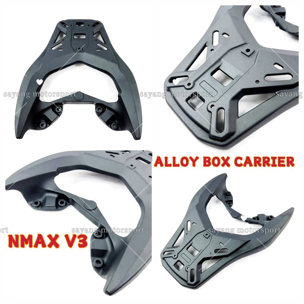 ALLOY BOX CARRIER NMAX V1 V2 NMAX155 V3 NEW BOX CARRIER HEAVY DUTY ...