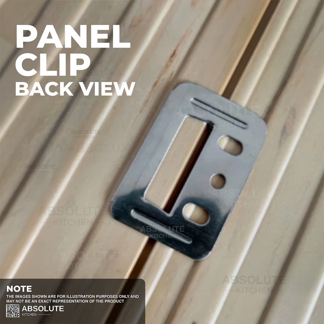 [HIGH QUALITY] Metal Clips WPC Fluted Panel Wall Panel Fluted Wall ...