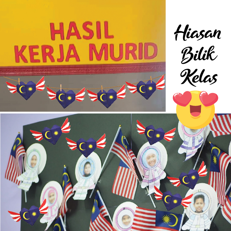 Kraf DIY Hari Merdeka Malaysia Aktiviti Murid Hiasan Merdeka Craft ...