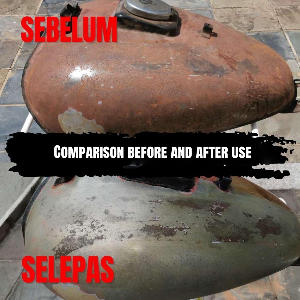 Super Heavy Duty Rust Remover Solution/Hilang Karat/Buang Karat/Rust ...