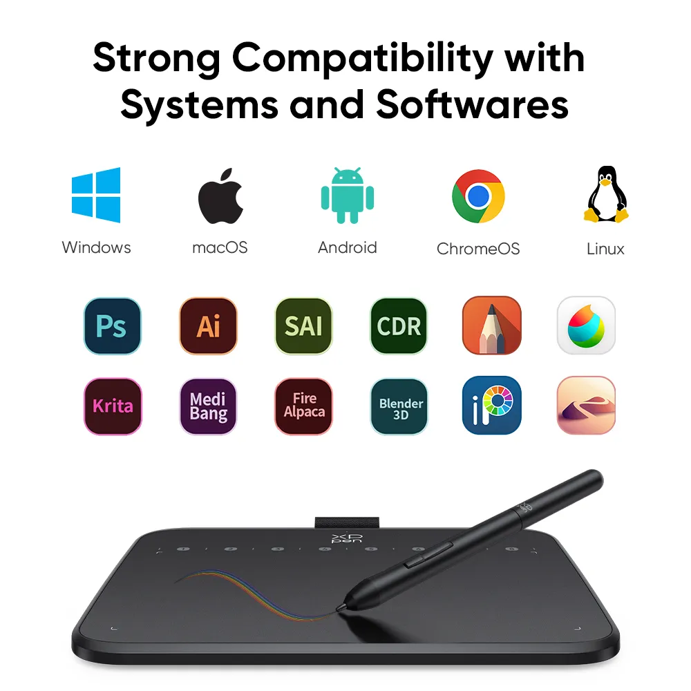 XP-Pen Deco 640 Drawing Tablet | Student & Designer Drawing Tablet ...