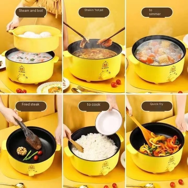 Multifunctional Electric Non-Stick Multi Cooker Household non-stick pan ...