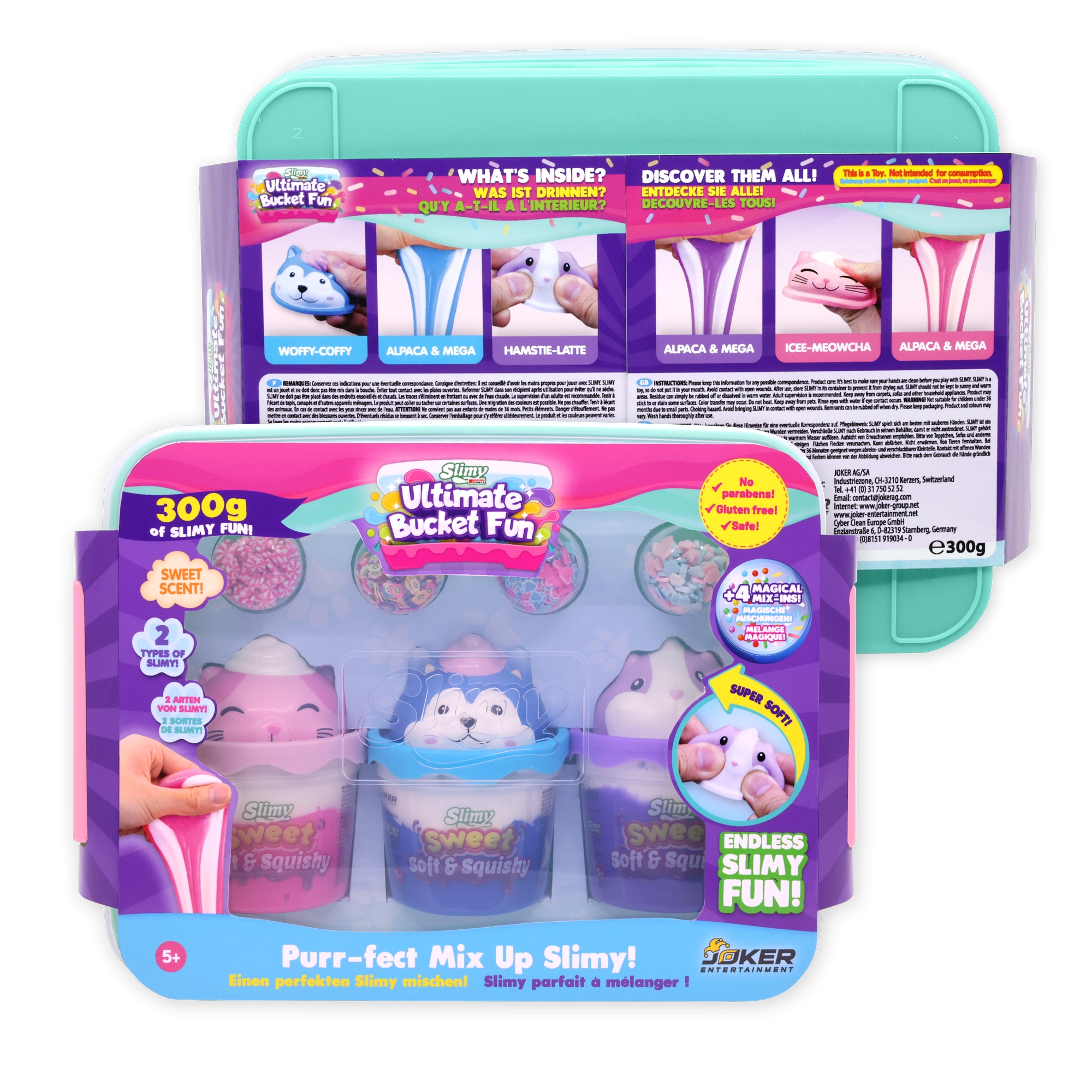 Slimy Bucket Fun Soft N Squishy Gift Set Slime Assortment Pack (33541) | Shopee Malaysia