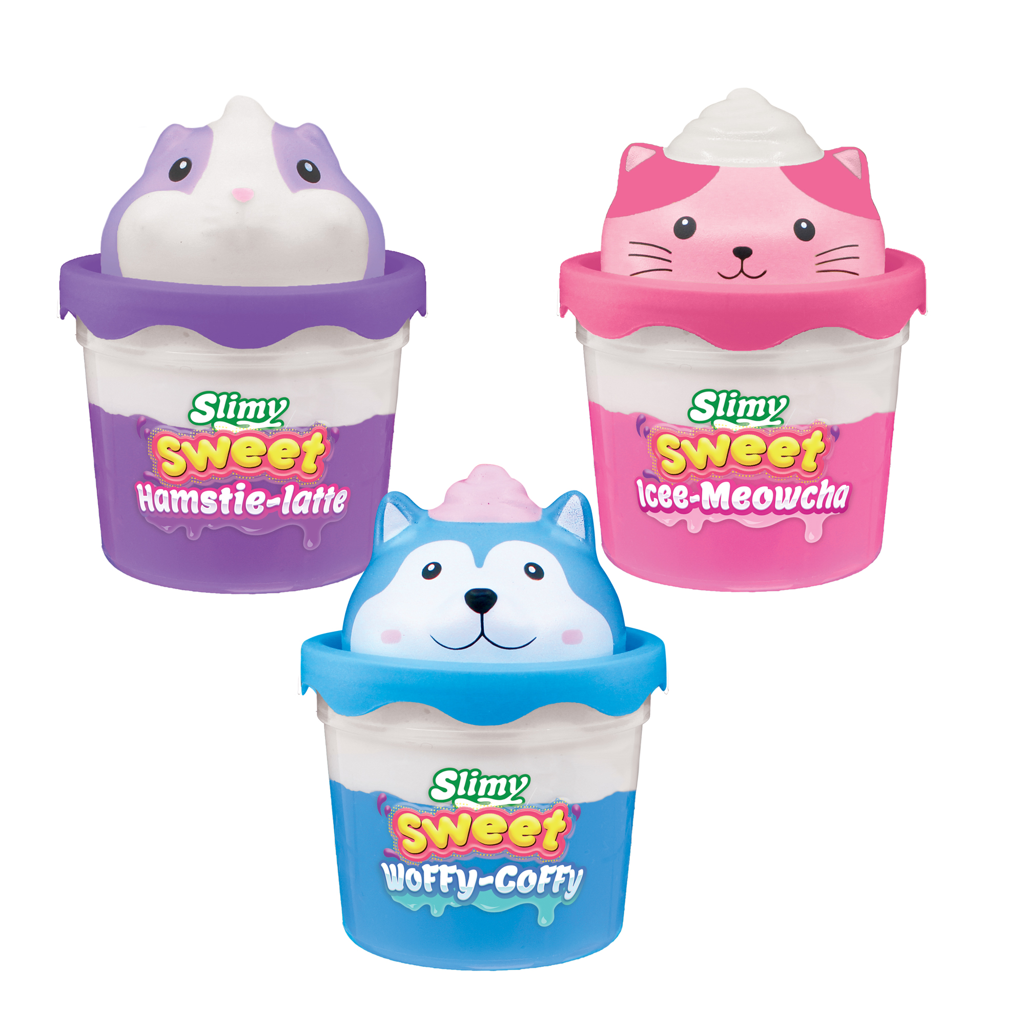 Slimy Bucket Fun Soft N Squishy Gift Set Slime Assortment Pack (33541 ...
