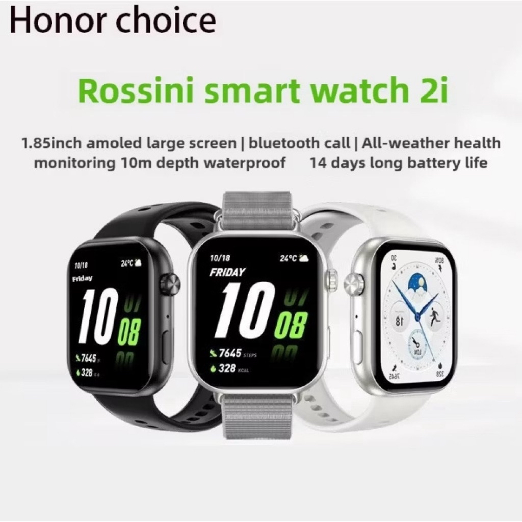 🚚READY STOCK🚚Honor Choice Rossini Smart Watch 2i 1.85" AMOLED Display ...