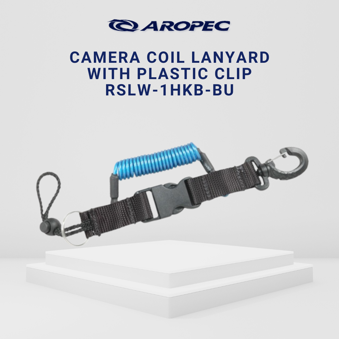 AROPEC Spring Coil Lanyard Camera with Steel Wire Reinforcement for ...